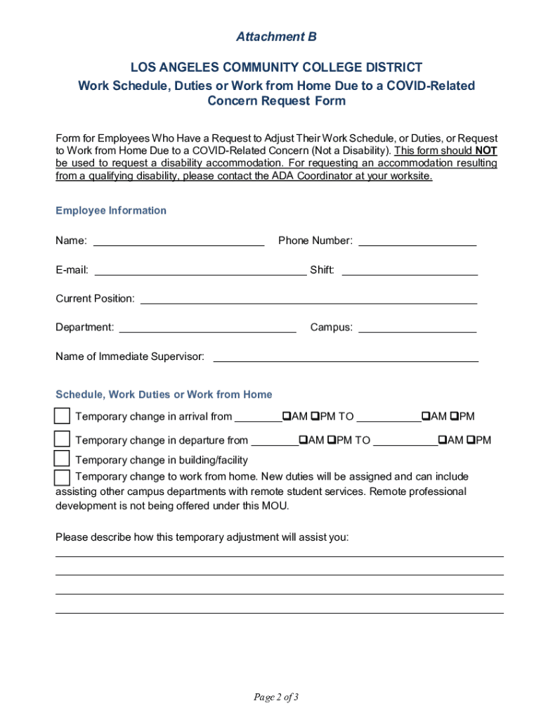 Fillable Online Workplace Accommodation and/or Adjustment Help Sheet ...