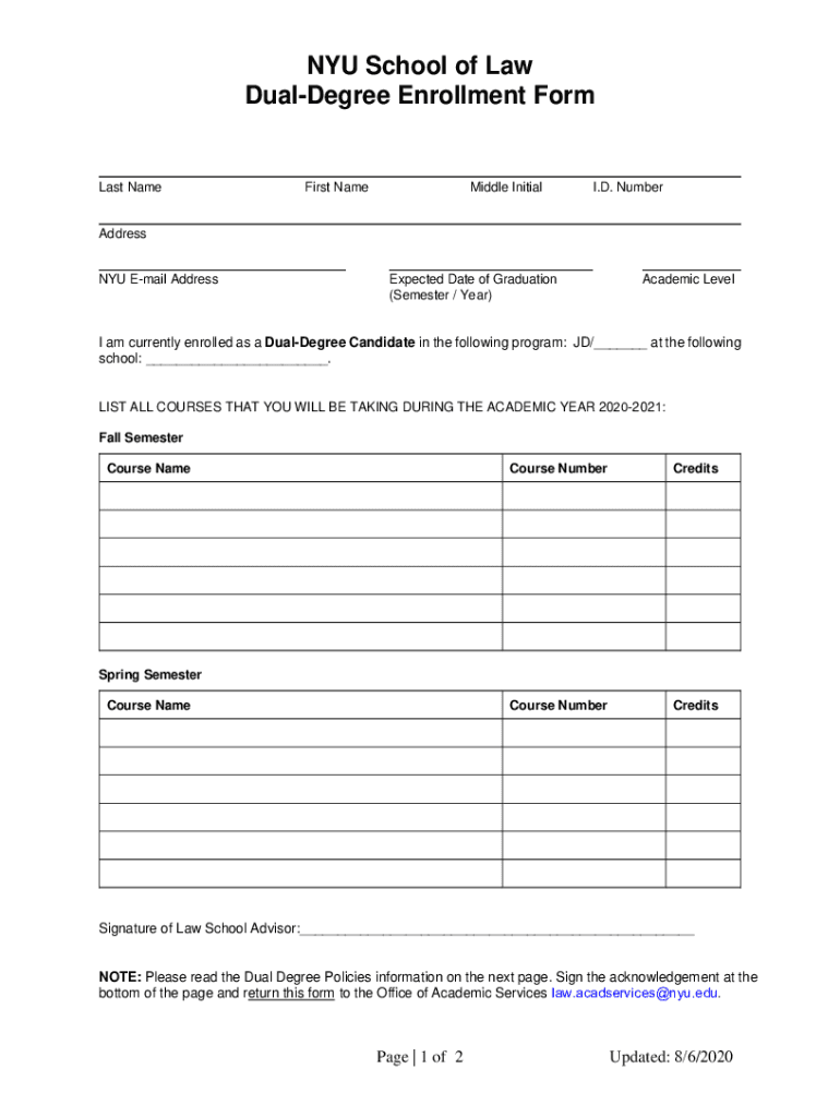 Fillable Online DUAL ENROLLMENT RELEASE FORM FOR 9TH - 12TH GRADE ...