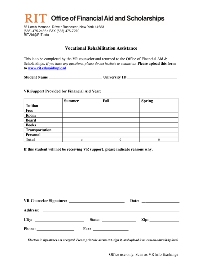 Fillable Online Fillable Online rit 2017-2018 Verification Worksheet ...