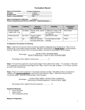 Fillable Online pharmlabs unc Guidelines for Compounding Practices Fax ...