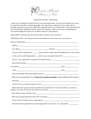 Fillable Online Sample Donation Request Letter For Food - Templates ...