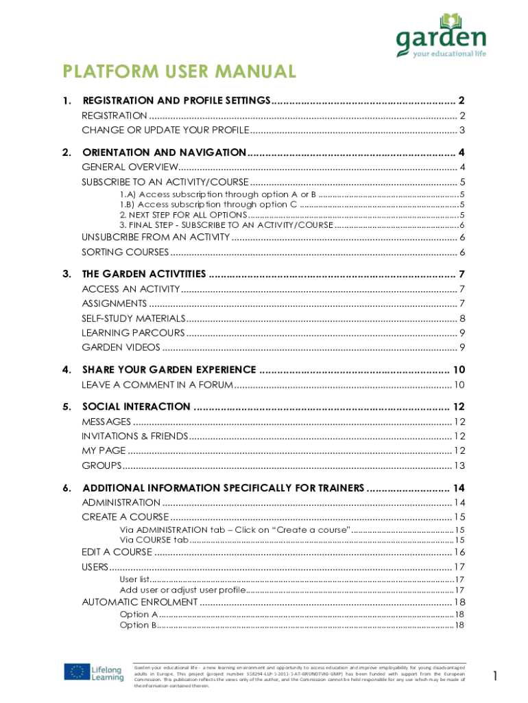 Fillable Online Registration Manual - Common Digital Platform for ...