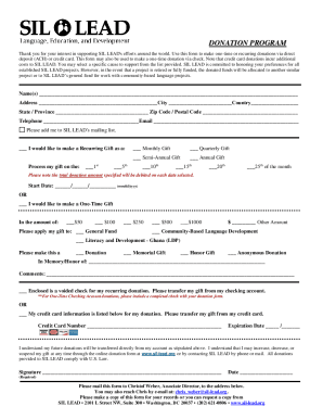 Fillable Online 20170419 Enrollment Form SIL - EFT Corporation Fax ...