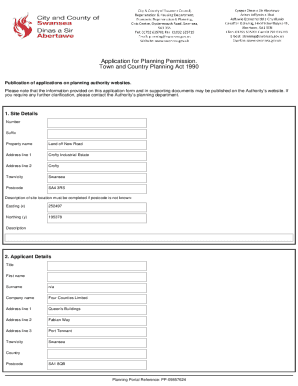 Fillable Online Application Survey Plan Processing Fax Email Print ...