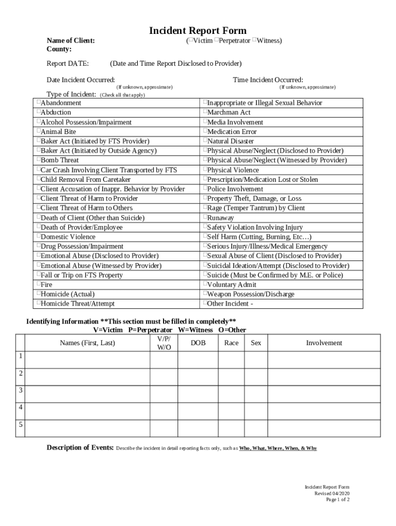 3613, Provider Investigation Report with Fax Cover ... Doc Template ...