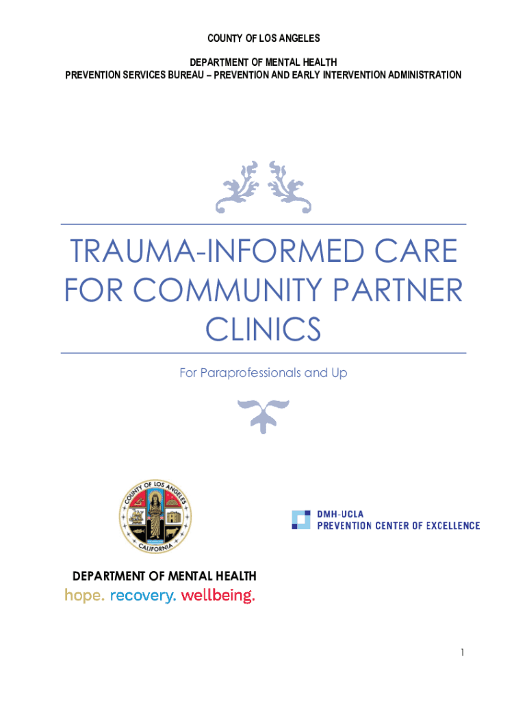 Fillable Online file lacounty Trauma-INFoRmed Care for Community ...
