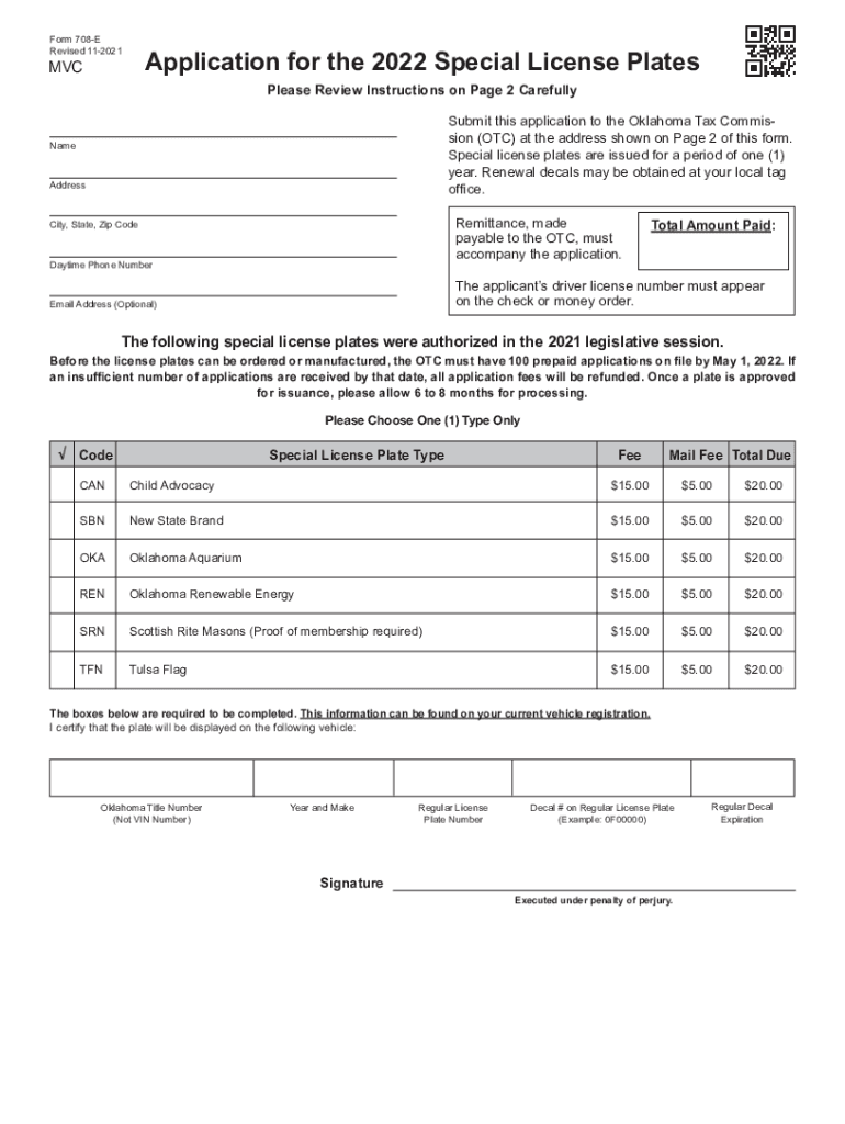 Fillable Online Get the free Form 708-E Application for the 2022 ...