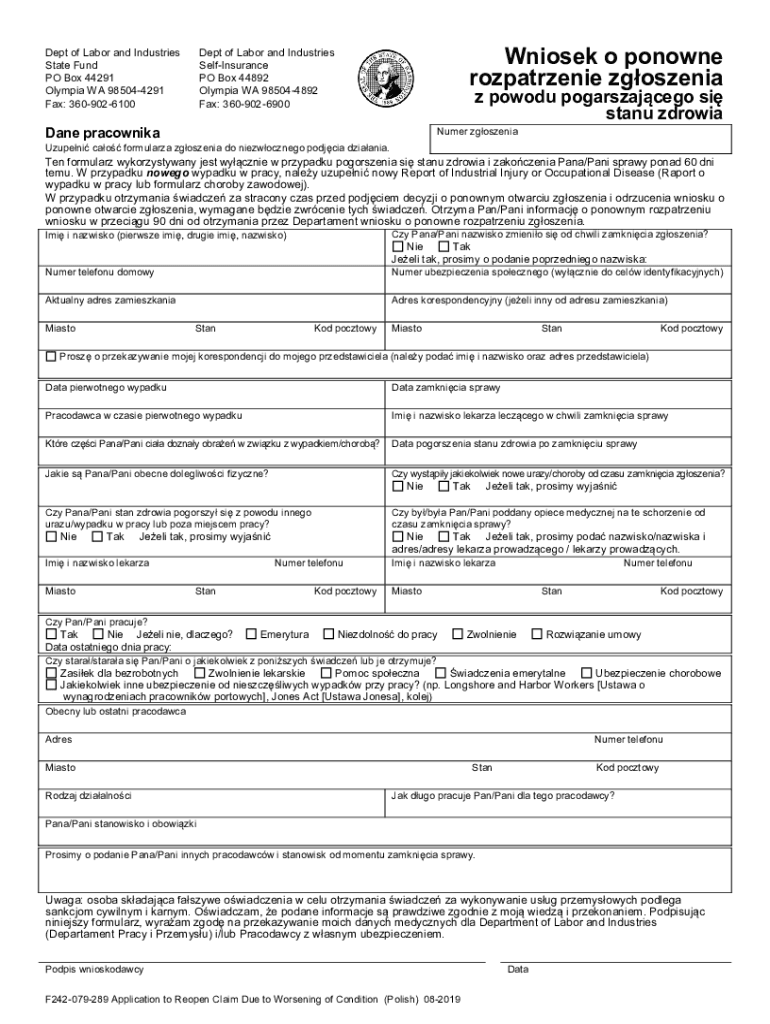 Fillable Online lni wa Fillable Online lni wa Application to Reopen ...