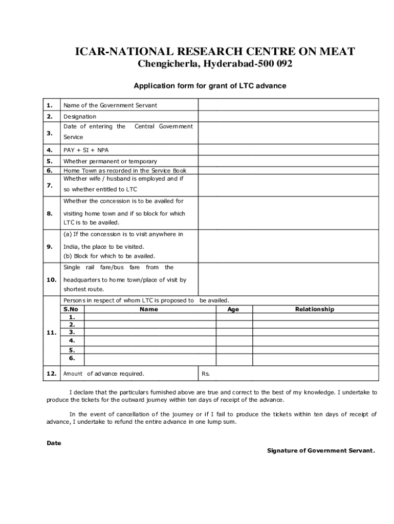 Fillable Online nrcmeat.icar.gov.in OfficialForms Medical claimMedical ...