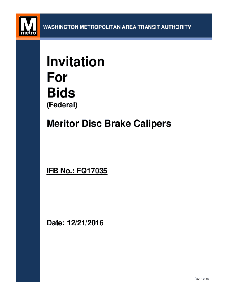 Fillable Online Fillable Online IFB Template (Federal) FQ17104 final ...