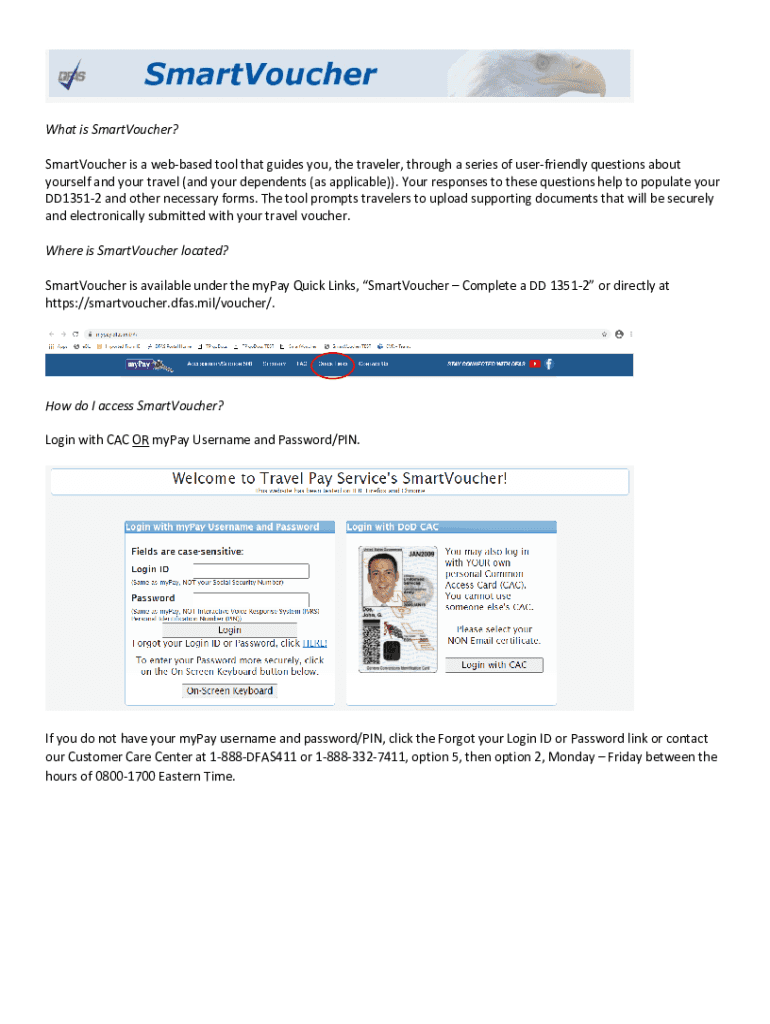 Fillable Online SmartVoucher Mil PCS User Guide Fax Email Print - pdfFiller