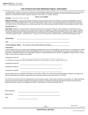 Fillable Online Navmc 11654 - Fill Online, Printable, Fillable, Blank ...