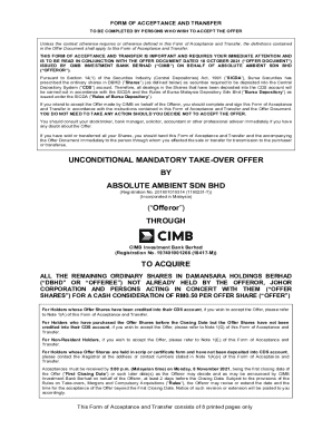 Fillable Online 13+ Acceptance Agreement Template - PDFFree & Premium ...