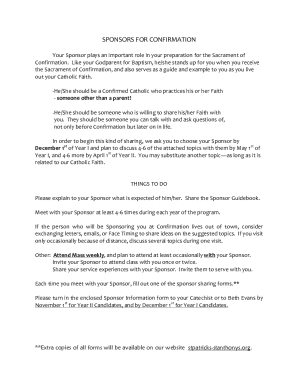 Fillable Online Sample Letter Of Confirmation Of Sponsorship Fax Email ...