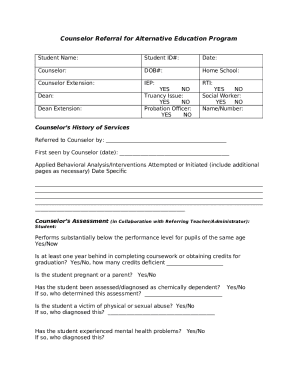 Directions for Completing IEP Cover Page - South Dakota Doc Template ...