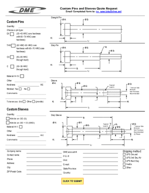 Fillable Online H:D: Custom Pins - dme.net Fax Email Print - pdfFiller