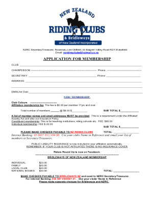 Fillable Online updated Affiliation form 2017-18doc 1 Fax Email Print ...