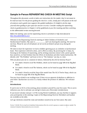 Fillable Online Loving Parent Guidebook: The Solution Is to Become Your ...