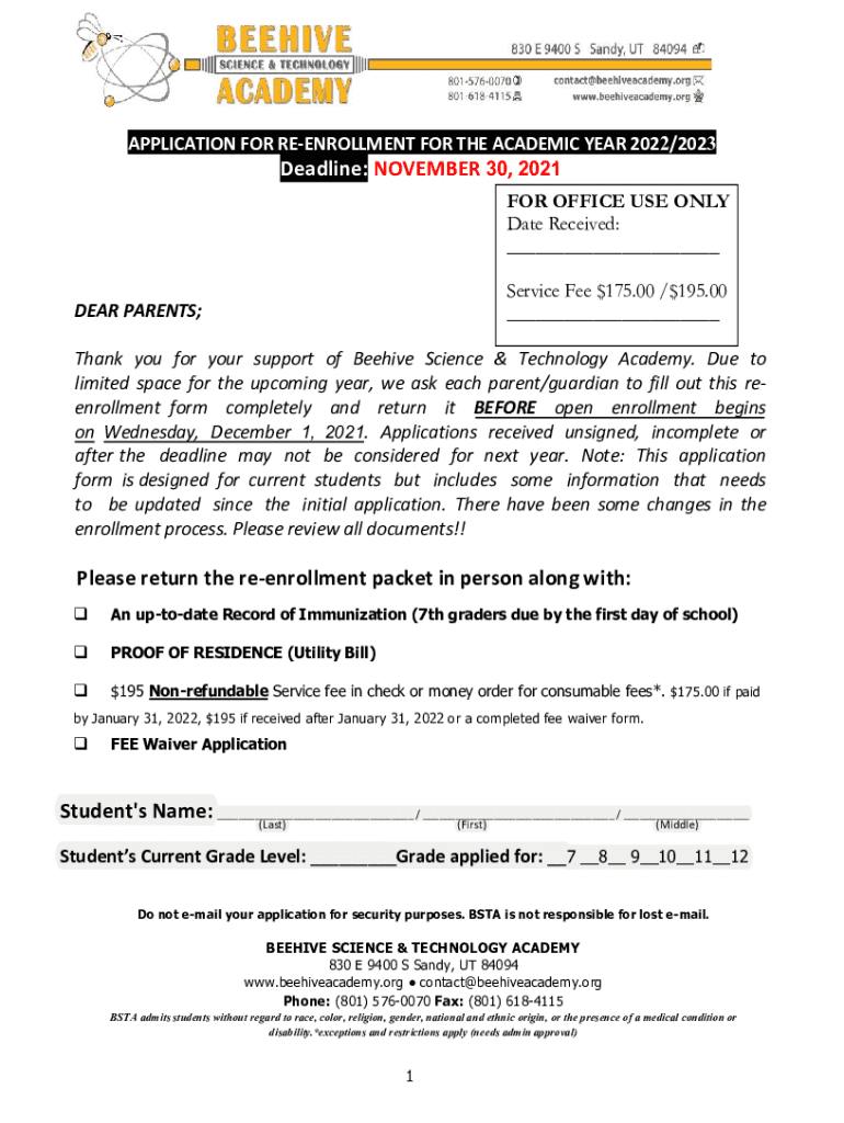 Fillable Online High School Specialty Program Application - Sacramento ...