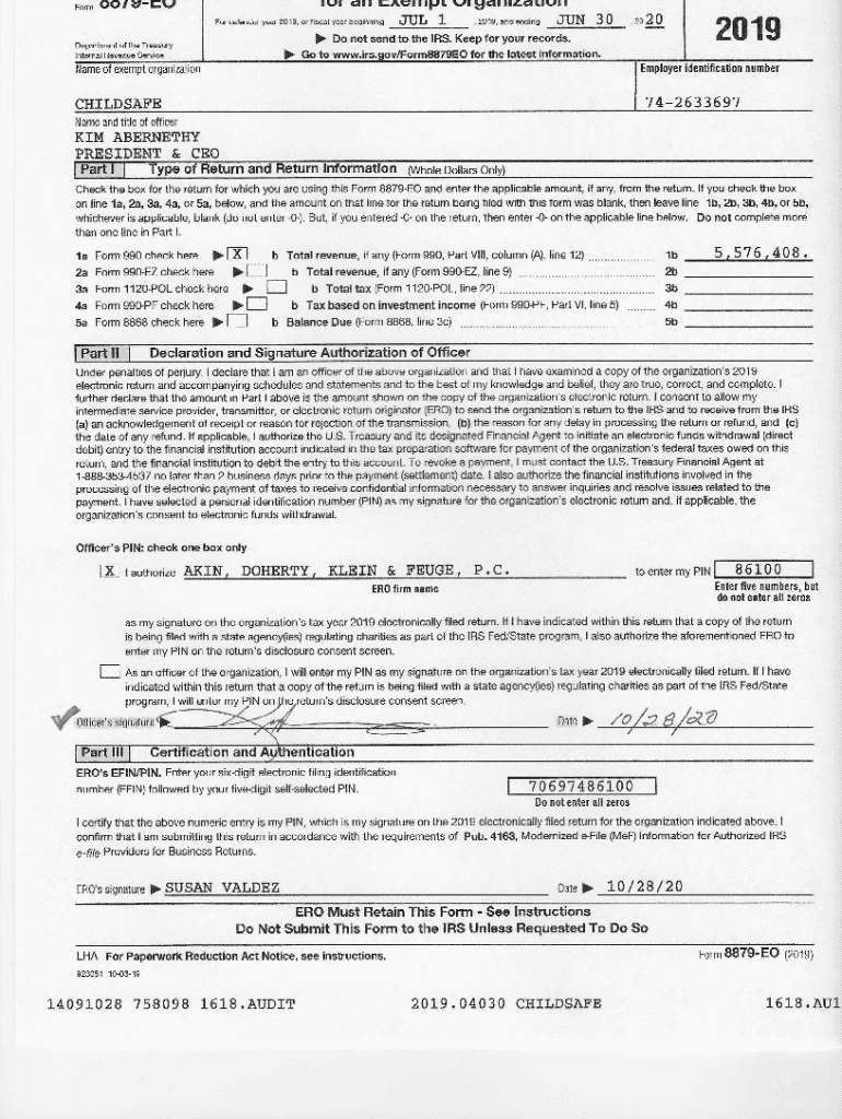 Fillable Online Form 13909 Department of the Treasury - Internal ...