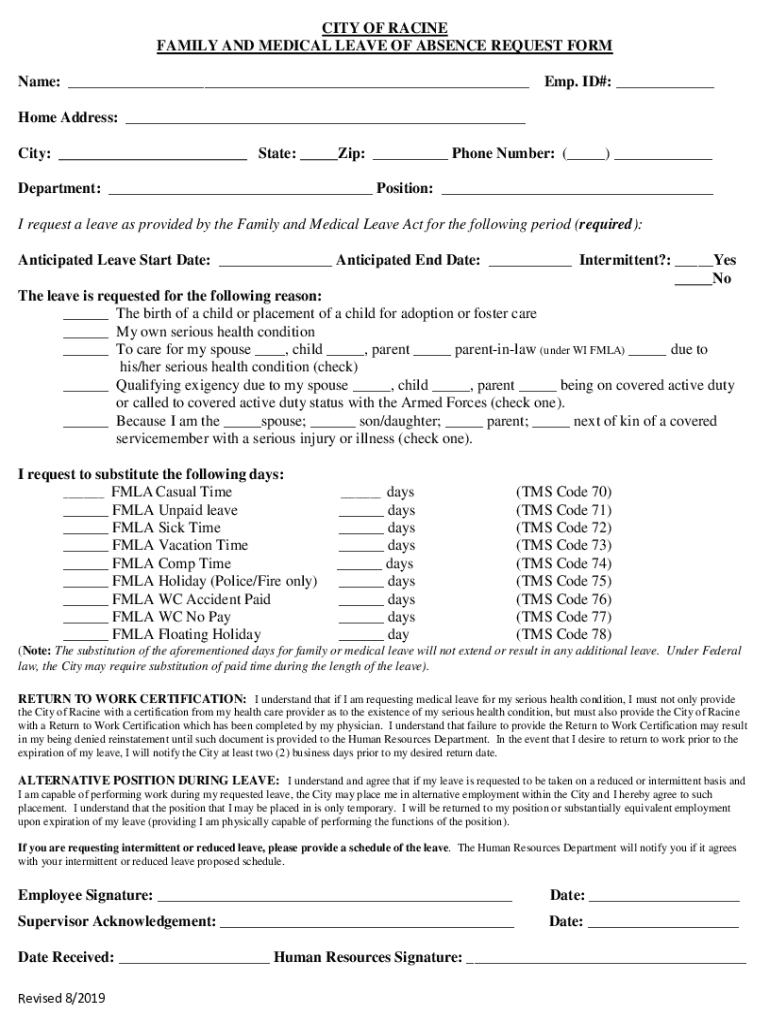 Fillable Online Sample Medical Leave Request.pdf - MEDICAL LEAVE ...