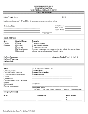 Fillable Online Edward-Elmhurst Health AUTHORIZATION TO USE ...