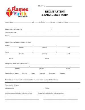 Fillable Online 202-2023 REGISTRATION FORM Fax Email Print - pdfFiller