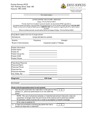 Fillable Online - Priority Partners MCO Fax Email Print - pdfFiller