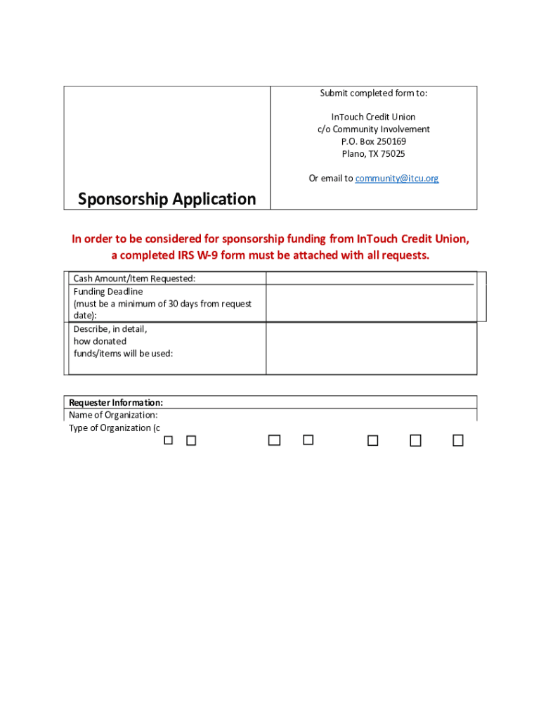 Fillable Online Intouch PCL : Form to Report on Names of Members and ...