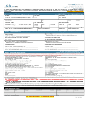 Fillable Online SECTION 1 - APPLICANT INFORMATION Handprinted forms ...
