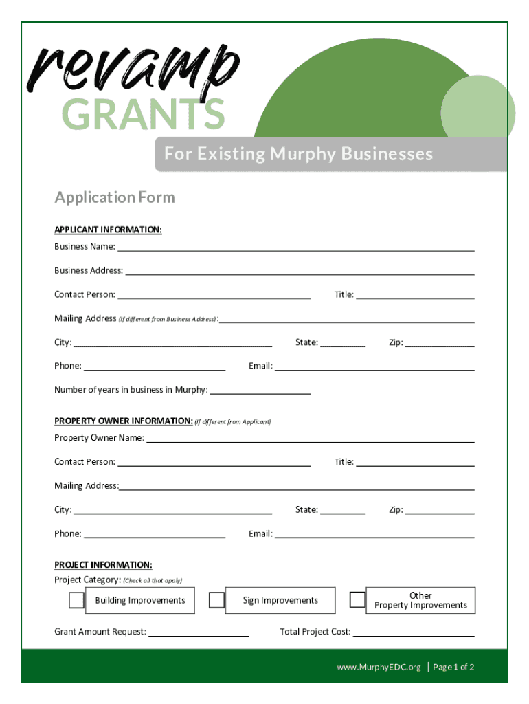 Fillable Online REVAMP Application Form Fax Email Print - pdfFiller