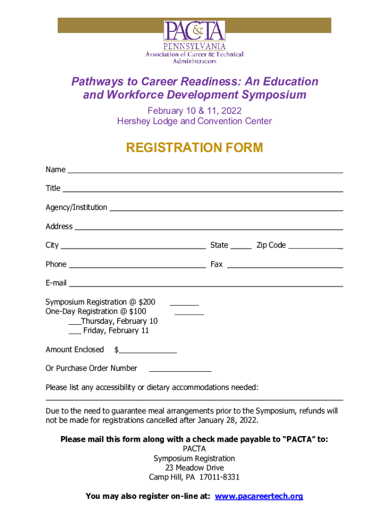 Fillable Online Pathways to Career Readiness: An Education and ...