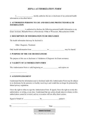 Fillable Online HIPAA Authorization Form - Step 1 - Do Your Own Will ...