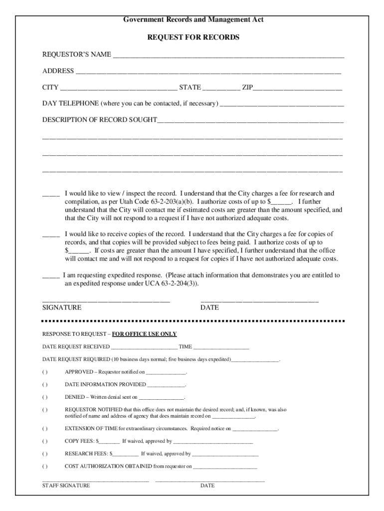 Fillable Online PRINCETON OPEN PUBLIC RECORDS ACT REQUEST FORM Fax ...