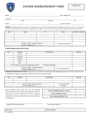 Fillable Online Fillable Online REFEREE EXPENSE PAYMENT FORM Fax Email ...