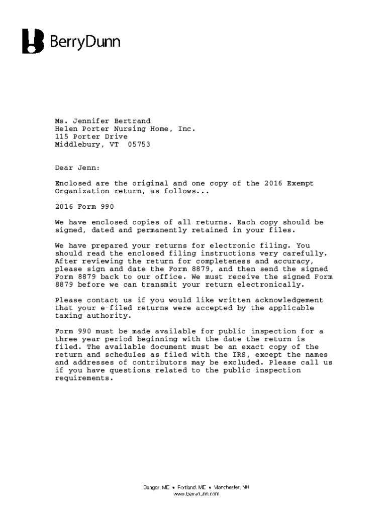 Fillable Online www.portermedical.orgwp-contentuploadsMs. Jennifer ...