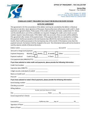 Fillable Online Change of Address Form - Stanislaus County Fax Email ...