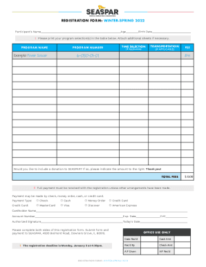 Fillable Online 2022 NSNG Registration Form Fax Email Print - pdfFiller