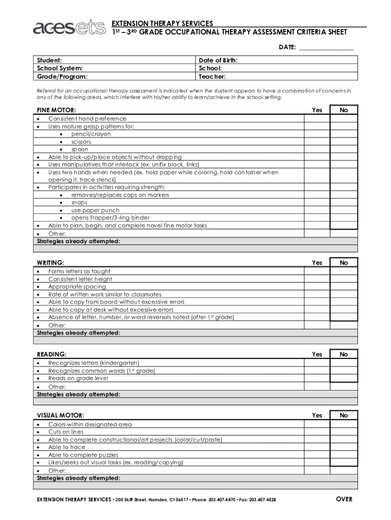 Fillable Online Ultimate List of IEP Accommodations, Modifications ...