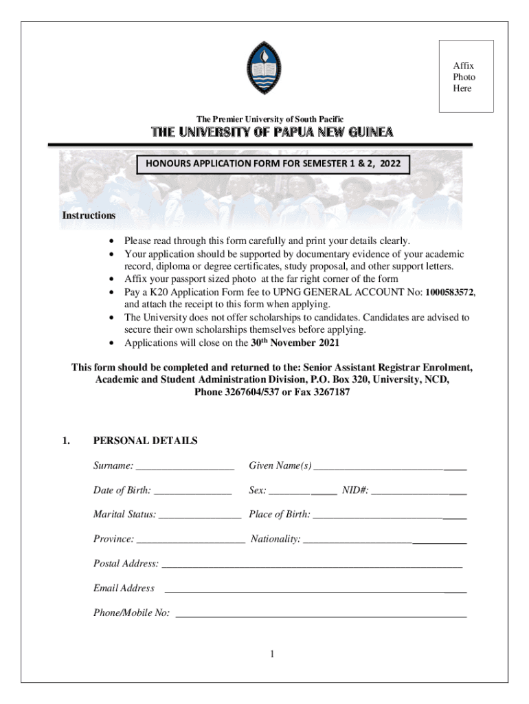 Fillable Online upng ac www.pacific ...
