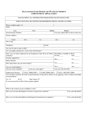 Fillable Online Employment Application Form rv 3-15-2021. 02776592 2 ...