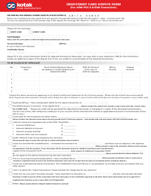 Fillable Online Bml Dispute Form - Fill and Sign Printable Template ...