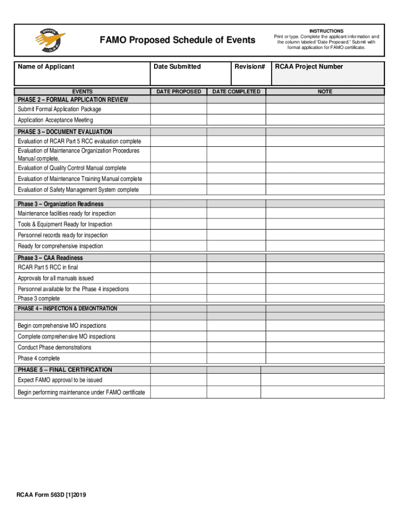 Fillable Online 563 Form AOC SOE Template CAAV Fax Email Print - pdfFiller