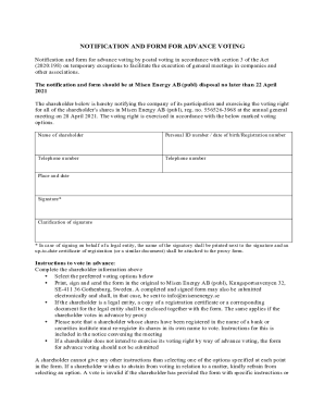 Fillable Online Form for advance voting AGM 28 April 2021 (Eng) - Misen ...
