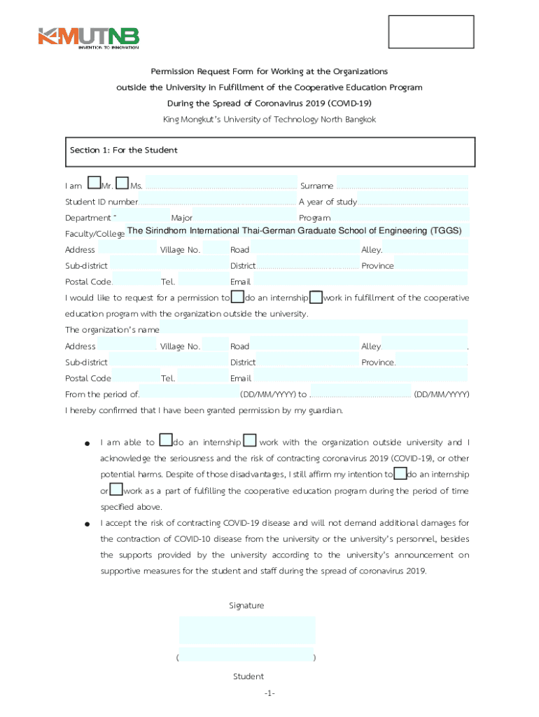 Fillable Online Request Form for Visa Extension Letter ... - tggs.kmutnb.ac.th Fax Email Print ...