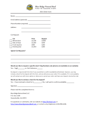 Fillable Online 2021-Order-Form.pdf. BlueRidge Natural Beef Order Form ...