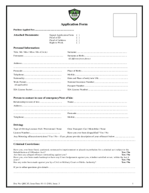 Fillable Online Checkers Job Applications 2021 - Fill Out and Sign ...