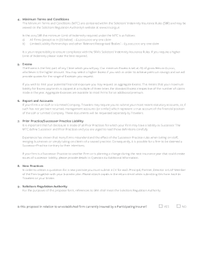 Fillable Online Professional Indemnity Form - ulpltd.co.uk Fax Email ...