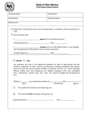 Fillable Online State of New Mexico - spo.state.nm.us Fax Email Print ...