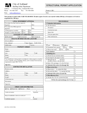 Fillable Online BDCS-Structural Permit ApplicationUpdated 1.15.20 Fax ...